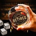 Custom Retirement Whiskey Glass Engraved Personalized Retired Rock ...