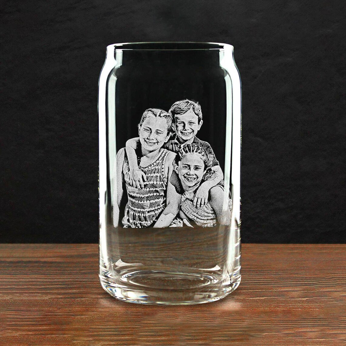 Personalized Photo on Beer Can Glass - Engraved Cup for Mom - Christmas ...