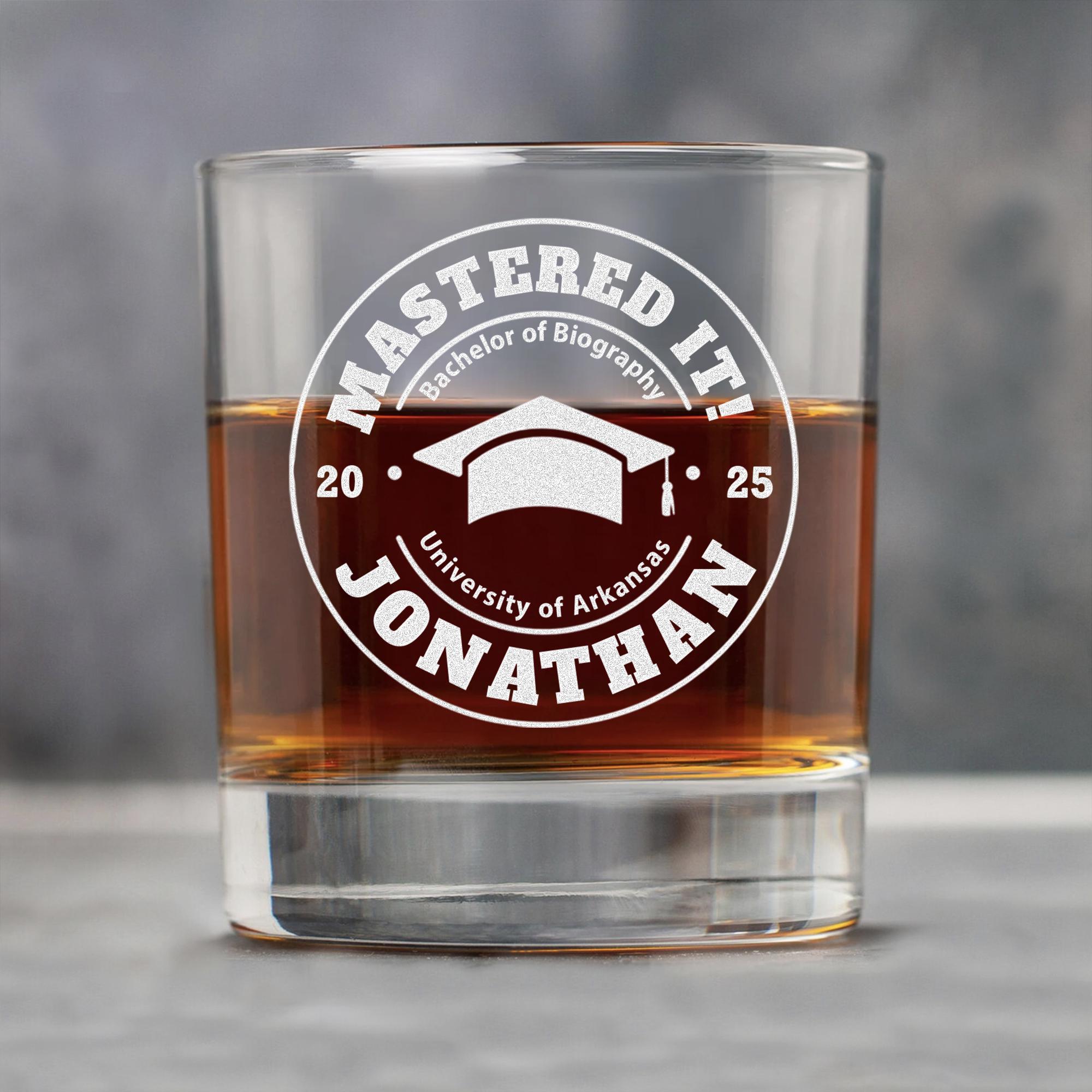Personalized Masters Degree Graduation Gifts - Custom Mastered It Rock ...