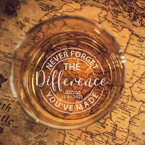 Custom Retirement Whiskey Glass Engraved Personalized Retired Rock ...