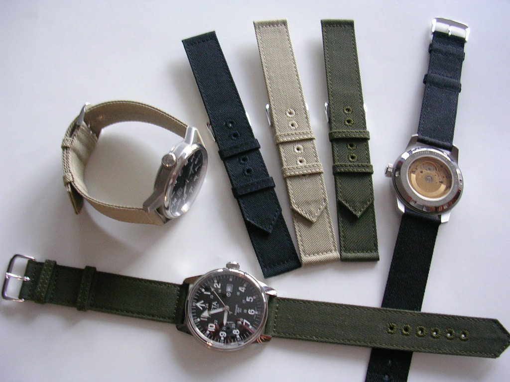 NATO® Canvas WWII 2pc Military Watchband Vintage Style Strap - Etsy