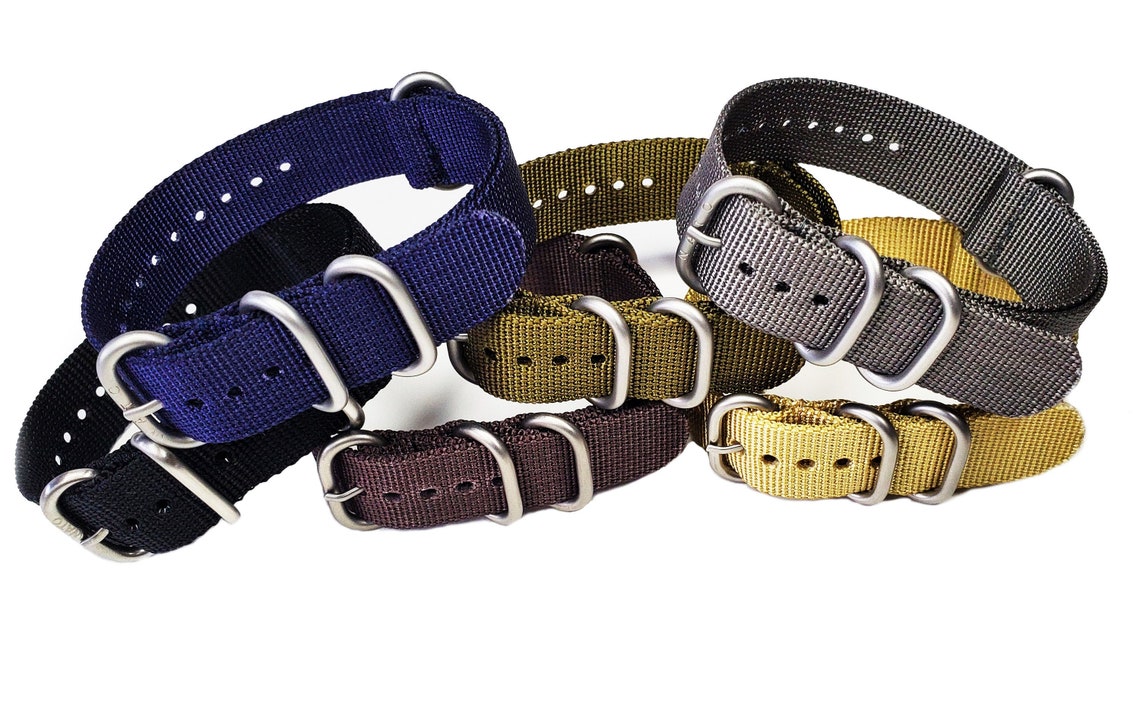 NATO® Strap Heavy D-ring UTC Ballistic Nylon Stainless Steel Buckle ...