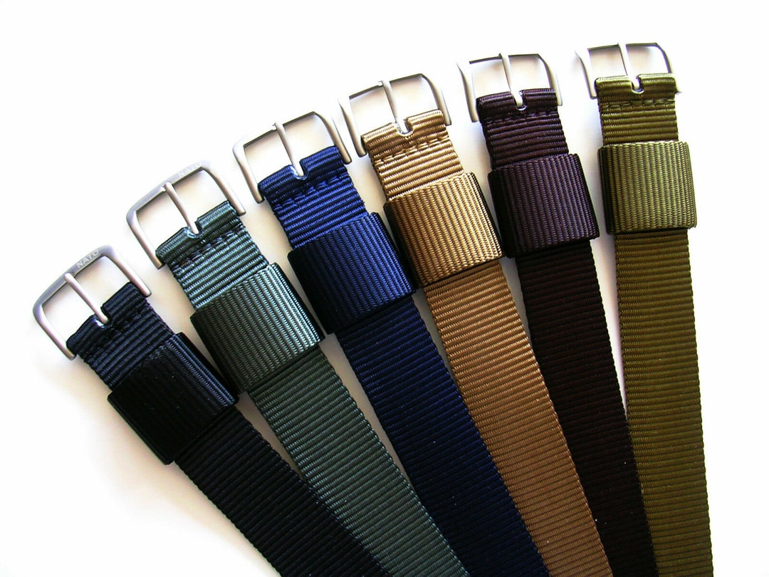 NATO® 1pc Single Pass Nylon Raf Military Watch Strap Watch Band ...