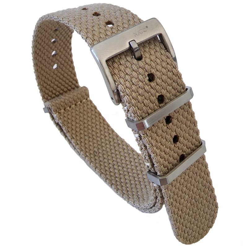 NATO® Nylon Hemp Eco Friendly Heavy Watch Strap Breathable Ultra Soft ...