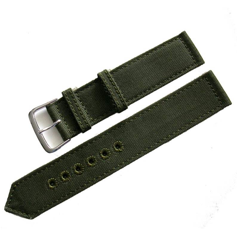 NATO® Canvas WWII 2pc Military Watchband Vintage Style Strap - Etsy