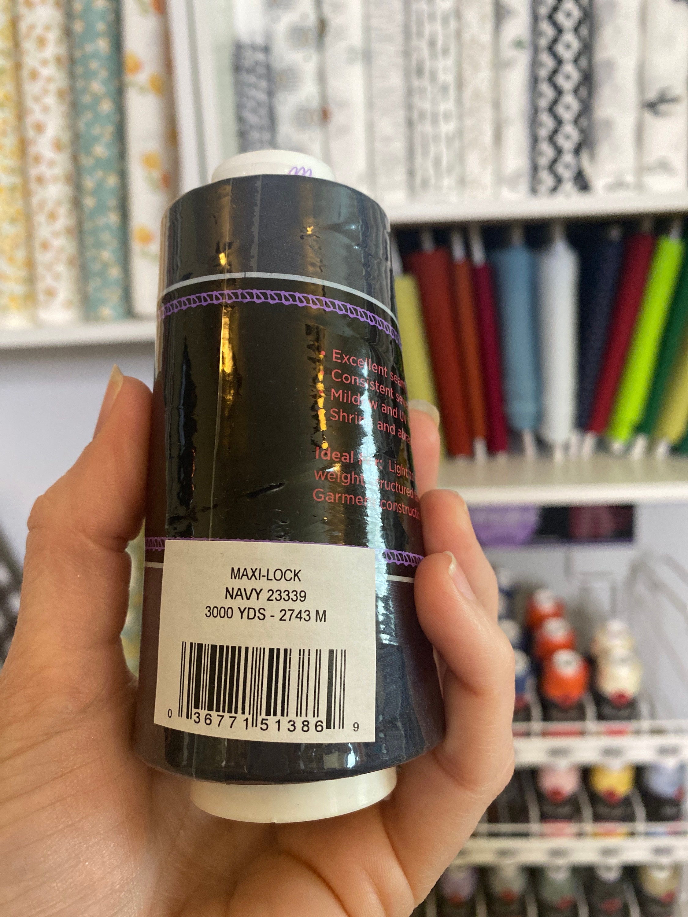 Maxi-lock Thread, All Purpose Thread, Sewing Notions - Etsy