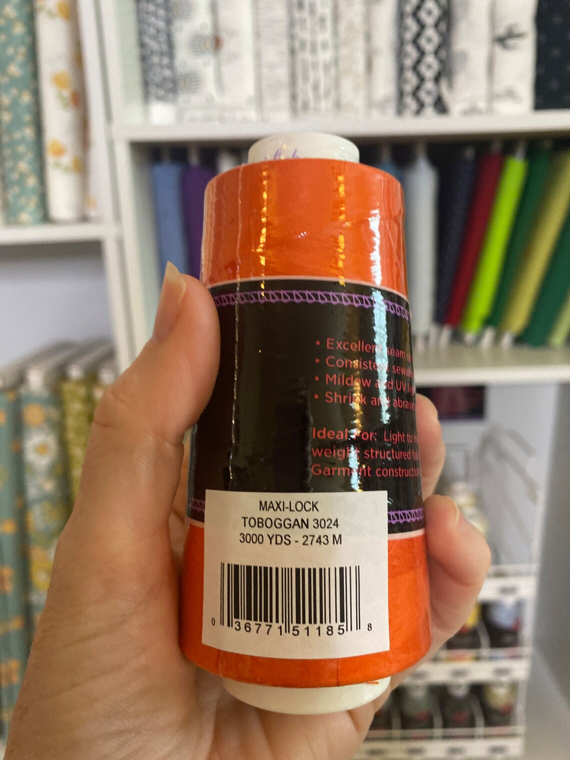 Maxi-lock Thread All Purpose Thread Sewing Notions - Etsy