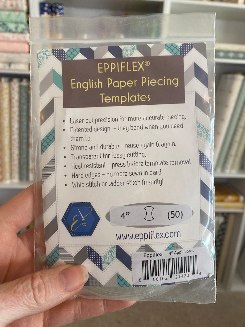 EPPIFLEX English Paper Piecing Templates - Etsy