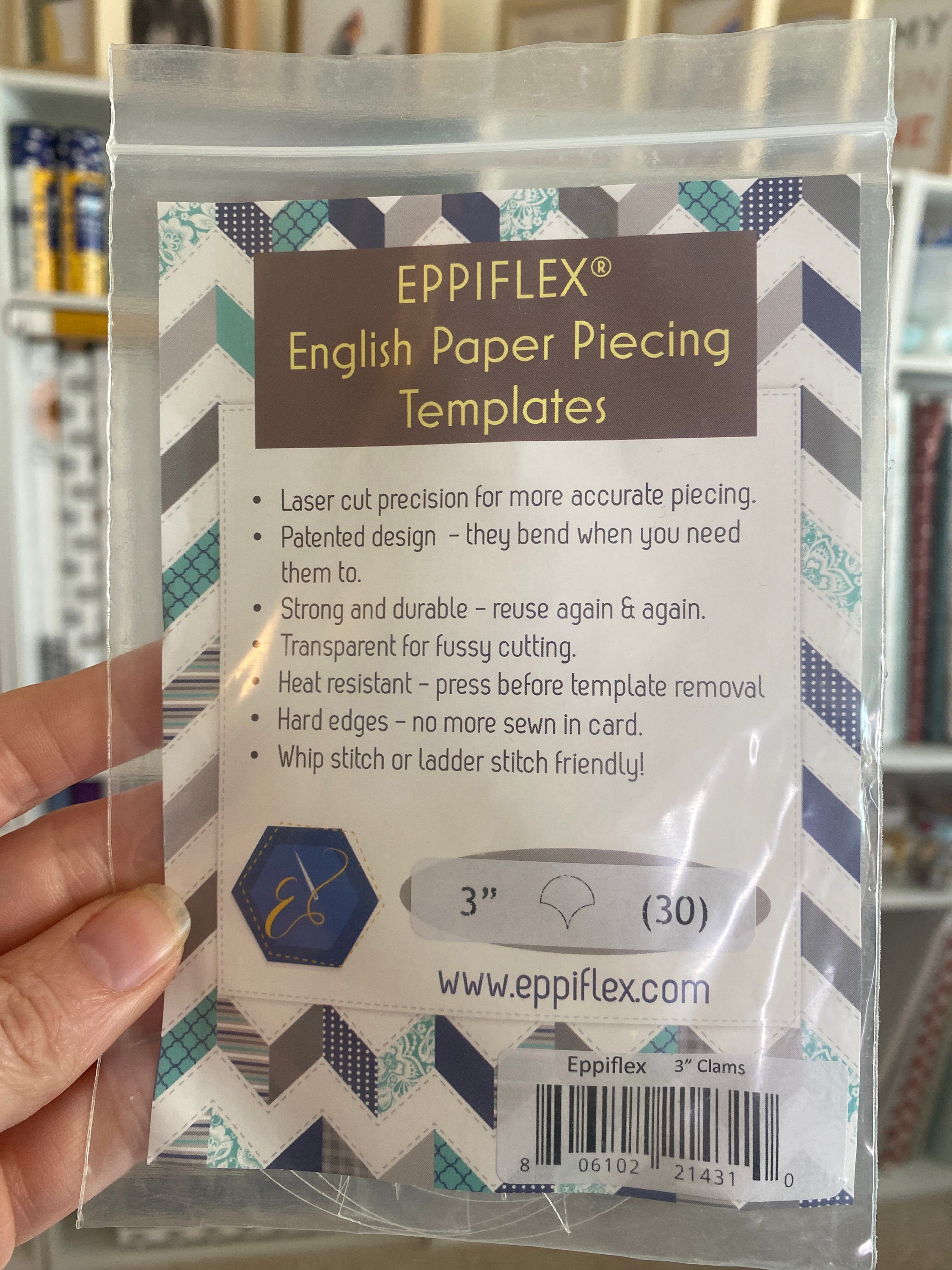 EPPIFLEX English Paper Piecing Templates - Etsy
