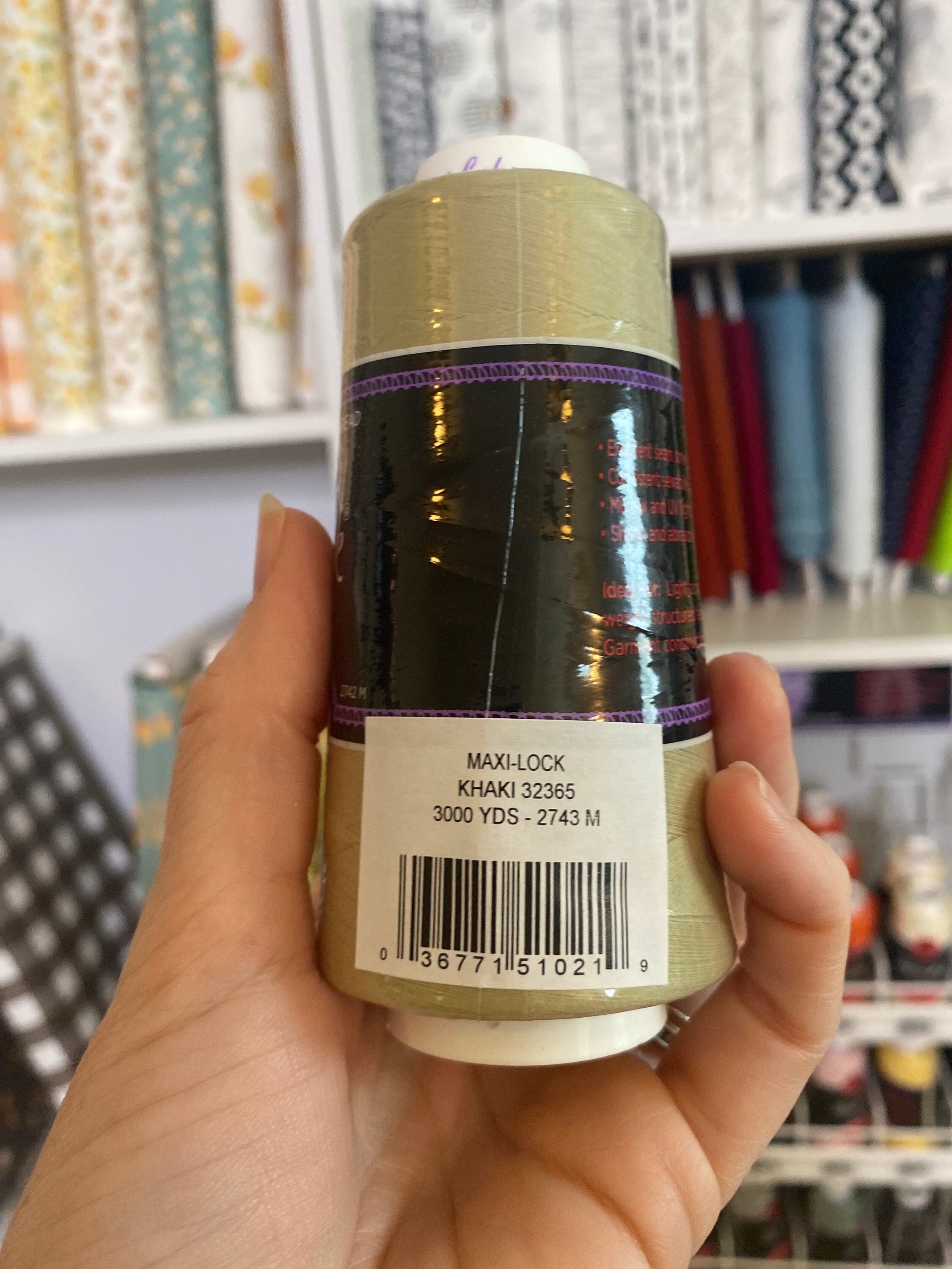 Maxi-lock Thread, All Purpose Thread, Sewing Notions - Etsy