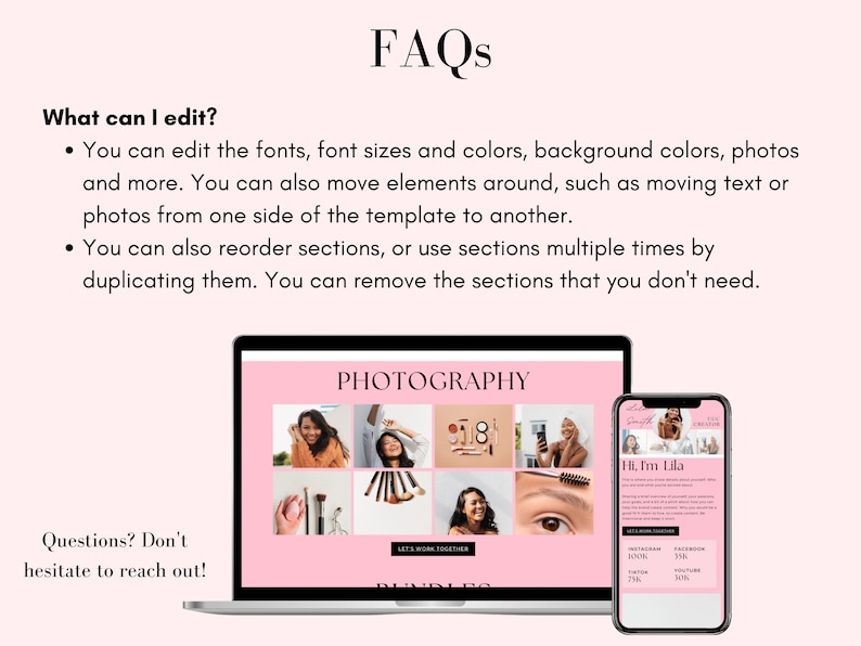 UGC Portfolio, UGC Template, UGC Portfolio Template, Ugc Media Kit, Ugc ... UGC Portfolio, UGC Template, UGC Portfolio Template, Ugc Media Kit, Ugc ...