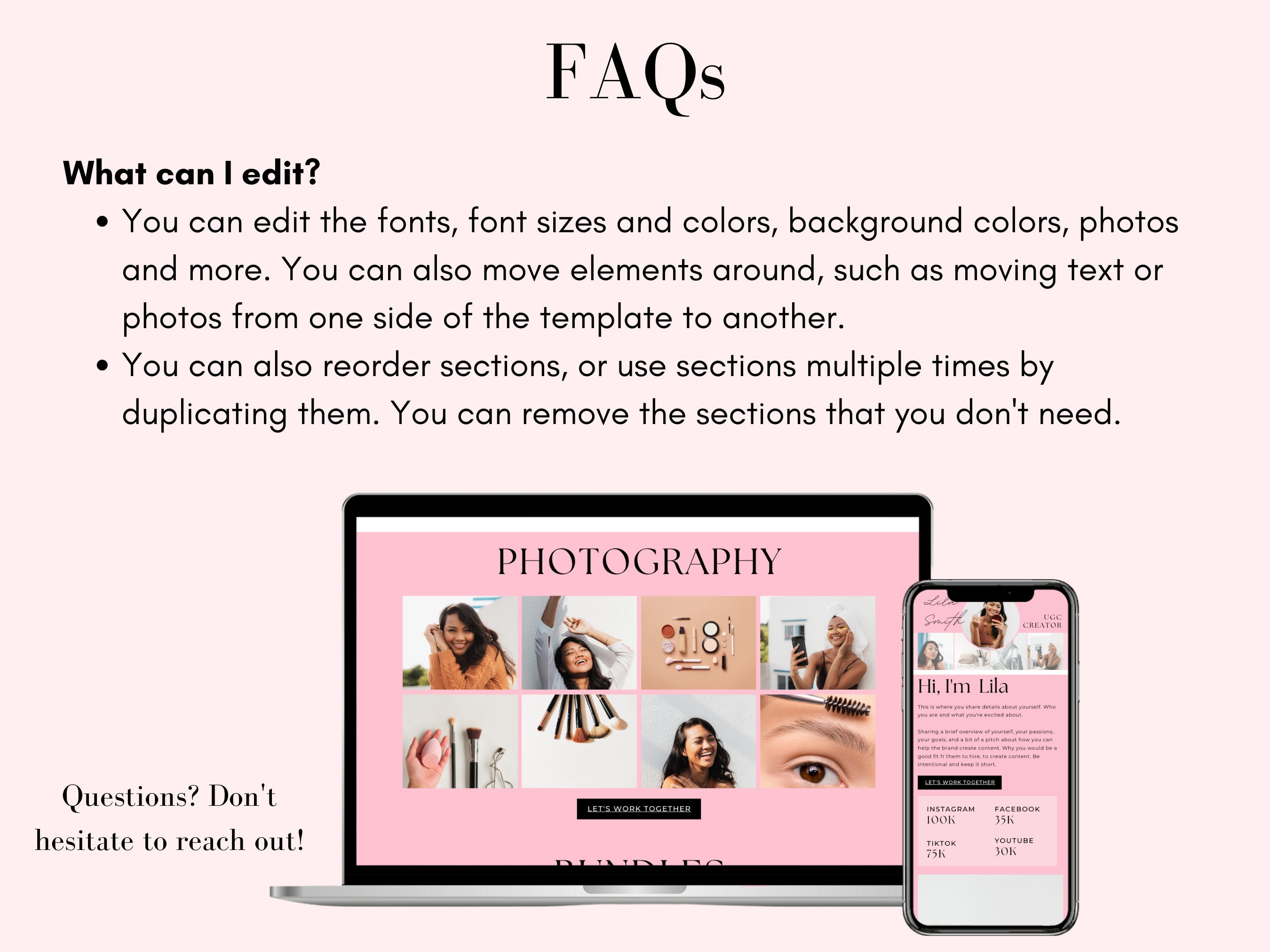 UGC Portfolio, UGC Template, UGC Portfolio Template, Ugc Media Kit, Ugc ... UGC Portfolio, UGC Template, UGC Portfolio Template, Ugc Media Kit, Ugc ...