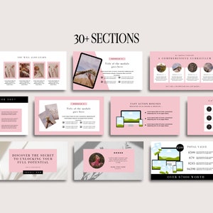 Canva Sales Page Template, Coaching Course Landing Page, Landing Page ...