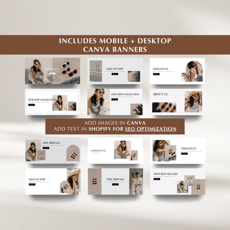 Shopify Theme Minimalist, Aesthetic Luxury Website Design, Elegant ...