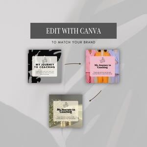 50 Coaching Instagram Post Templates, Life Coach Canva Templates ...