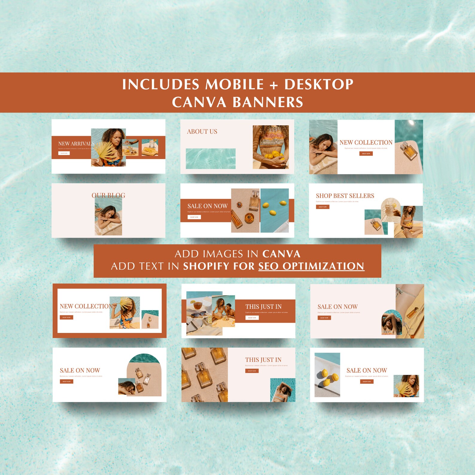 Shopify Theme Minimalist, Aesthetic Luxury Website Design, Elegant ...