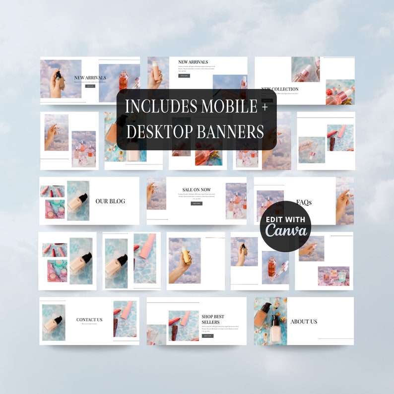 Shopify Theme Minimalist, Aesthetic Luxury Website Design, Luxe ...