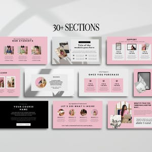 Canva Sales Page Template, Coaching Course Landing Page, Landing Page ...