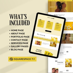 Squarespace Template for Digital Marketing Agency, Website for Social ...