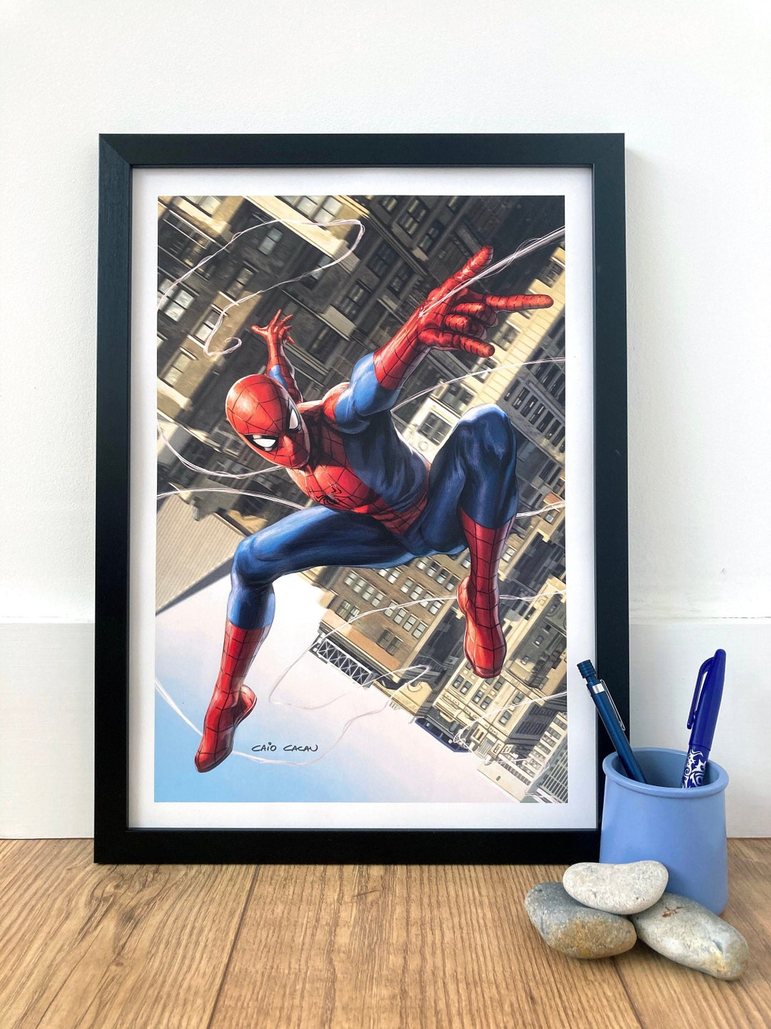 Amazing Spider-man Print Framed or Unframed Avengers Marvel - Etsy