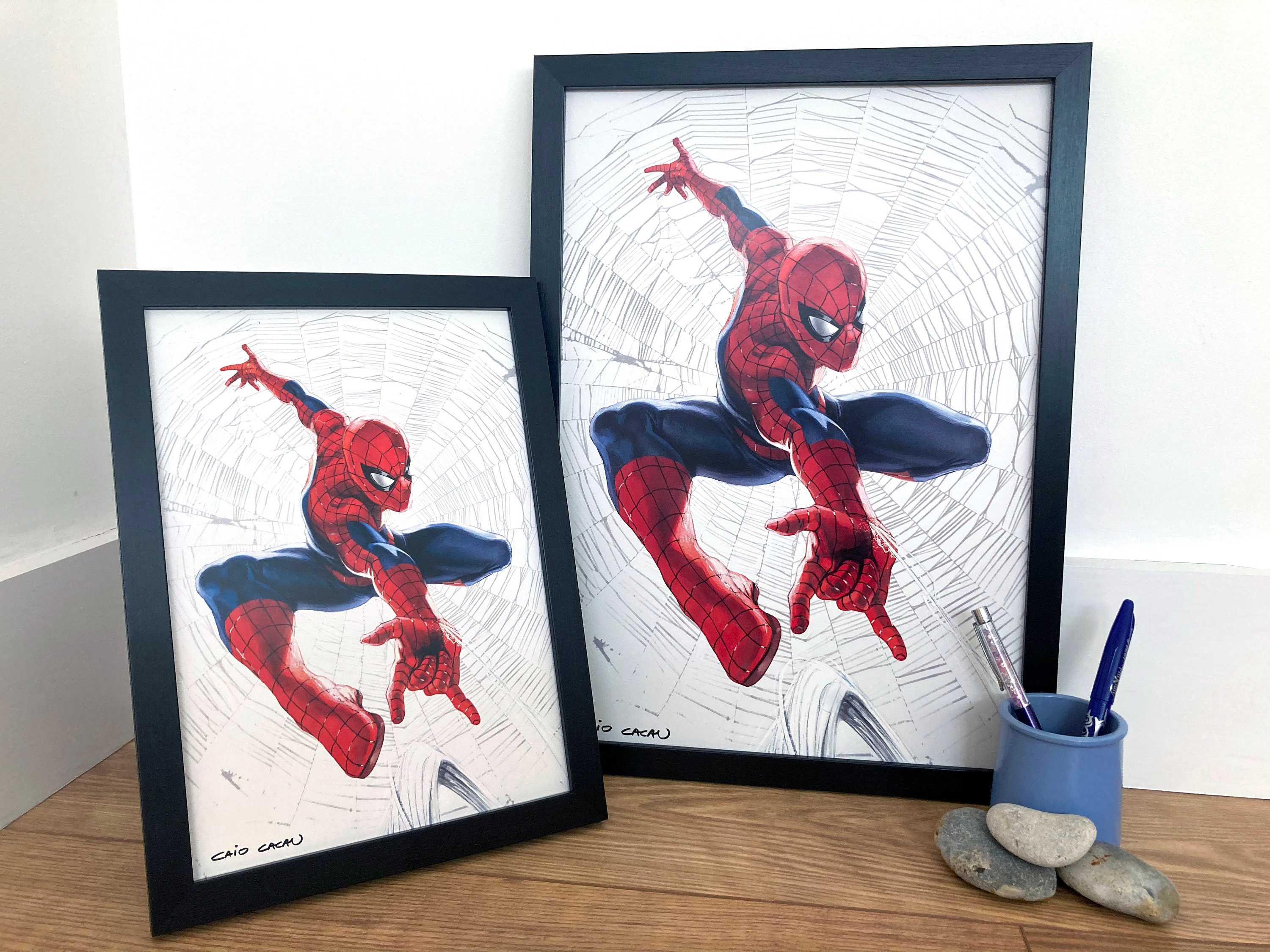 Amazing Spider-man Print Framed or Unframed Avengers - Etsy UK