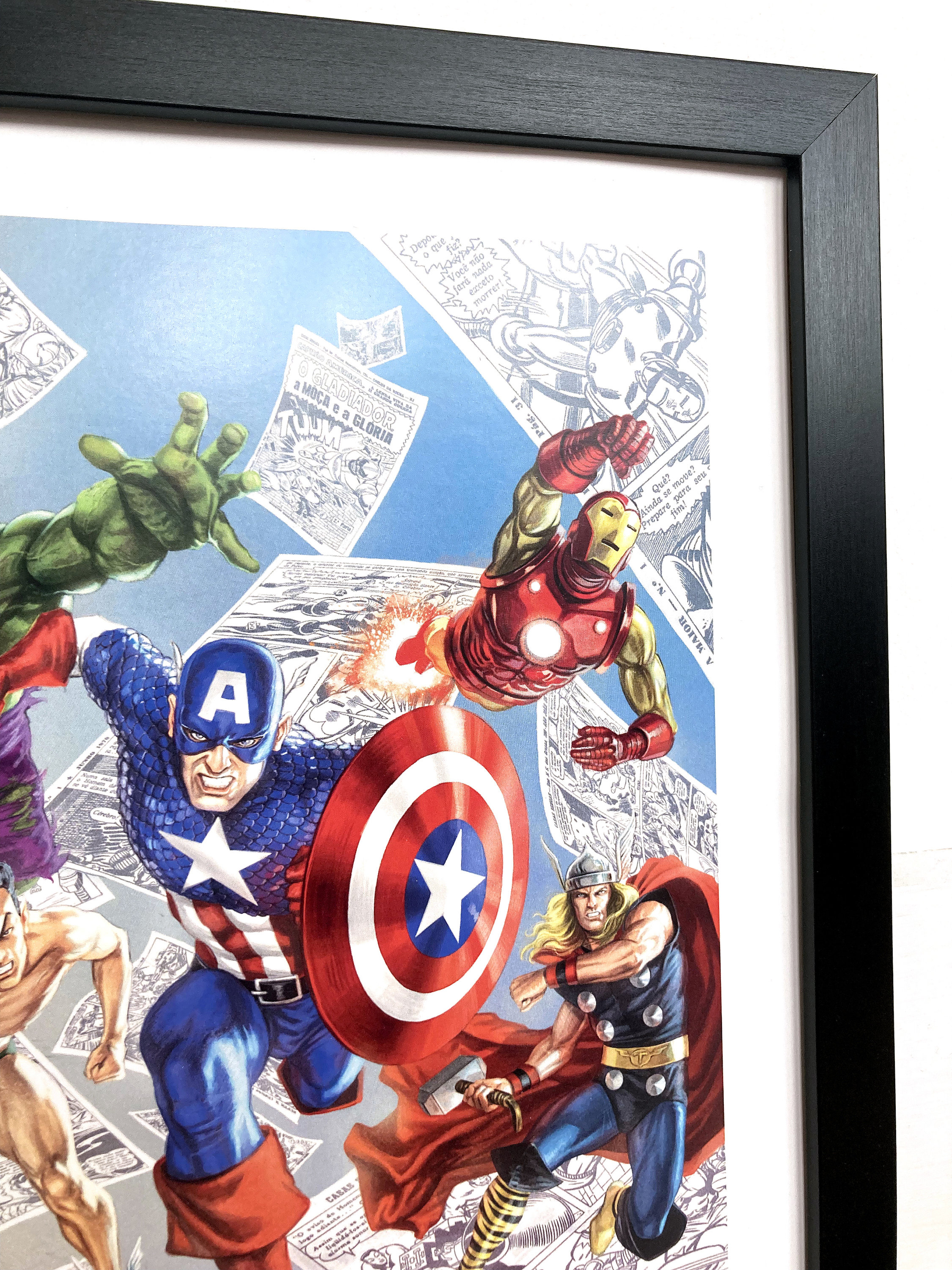Marvel Superheroes Print, Marvel Fan Art, Poster, Framed or Unframed ...