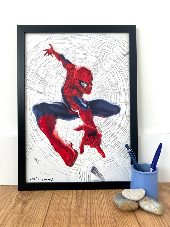 Amazing Spider-man Print Framed or Unframed Avengers - Etsy UK