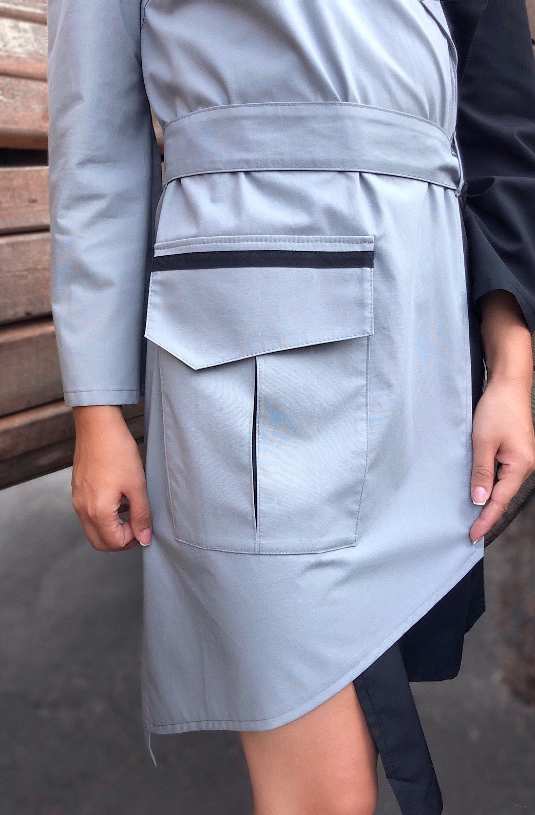 Gray and Black Scrub Set for Women medical - Etsy