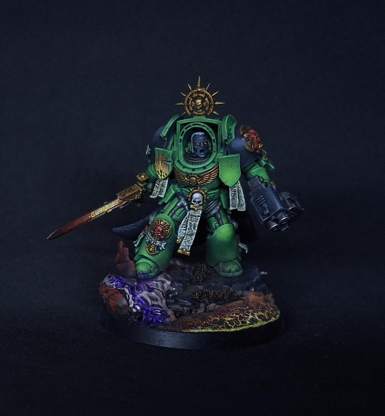 Terminator Captain Salamanders - Etsy