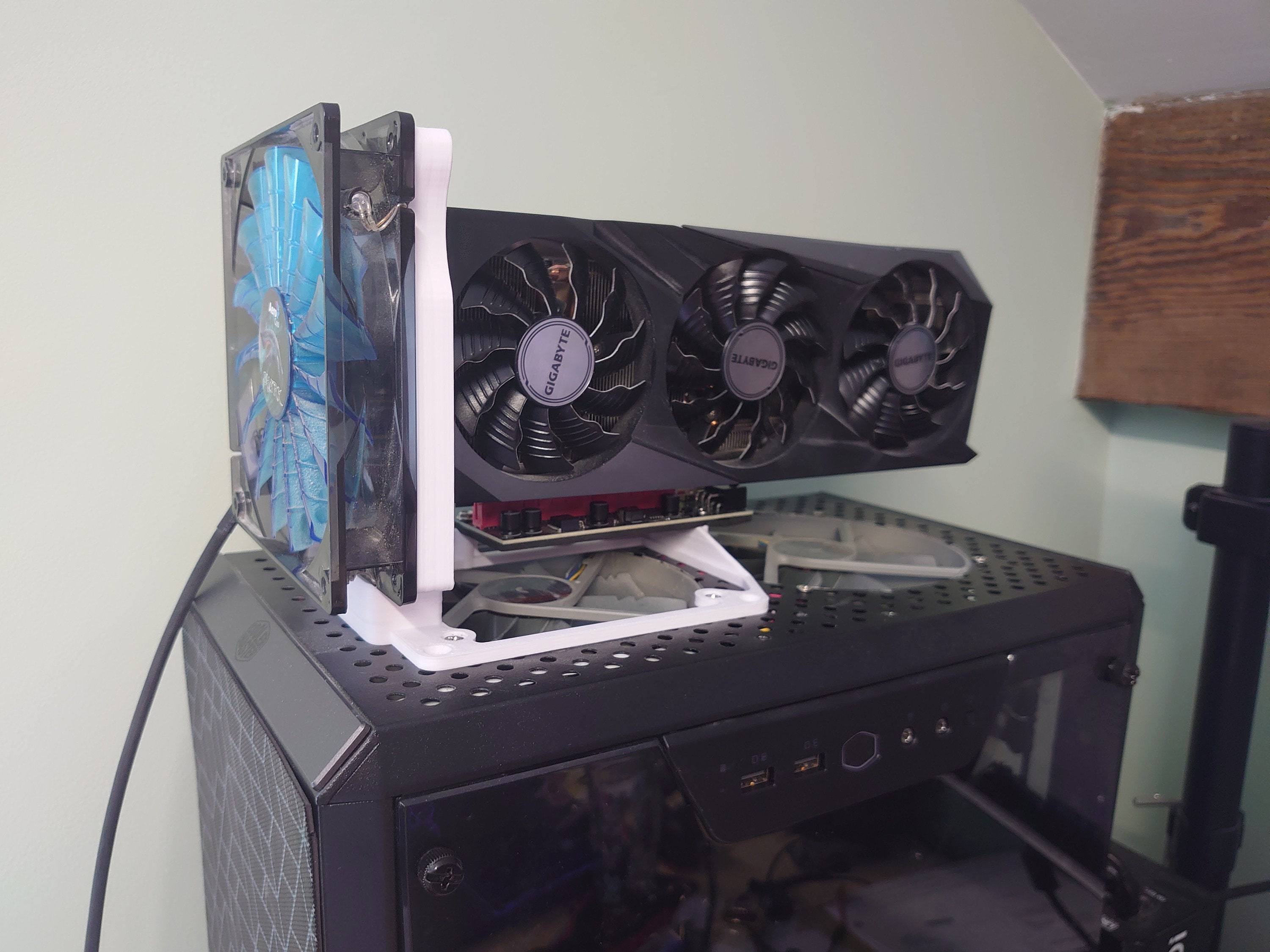 Ripe3d External GPU Stand With PC Case Mounting Points - Etsy Ireland