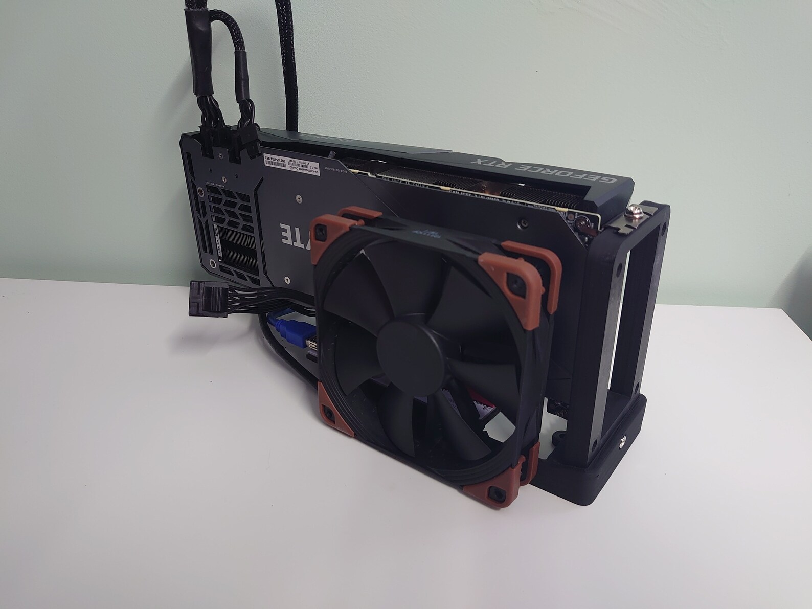 Ripe3d External GPU Stand PCI Bracket With Backplate Cooling - Etsy