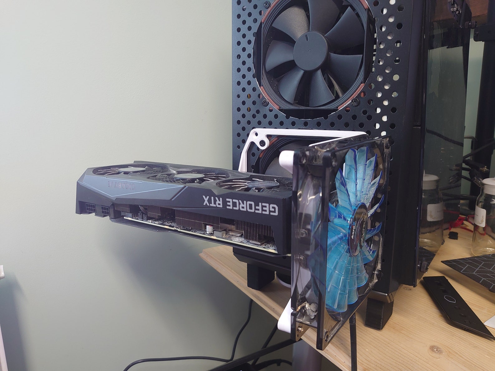 Ripe3d External GPU Stand With PC Case Mounting Points - Etsy Ireland