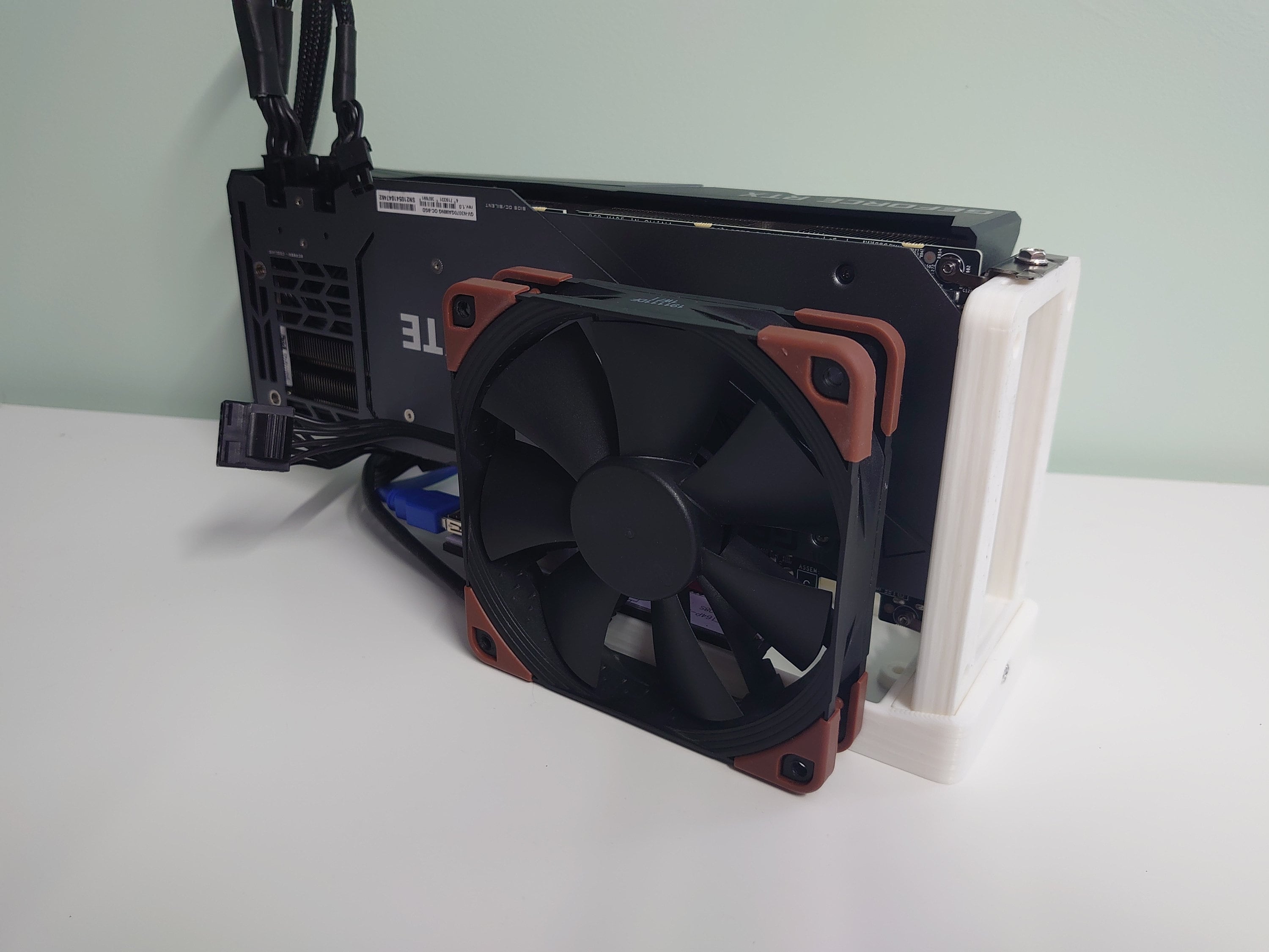 Ripe3d External GPU Stand PCI Bracket With Backplate Cooling - Etsy