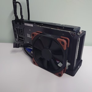 Ripe3d External GPU Stand PCI Bracket With Optional 120mm Fan Mount ...