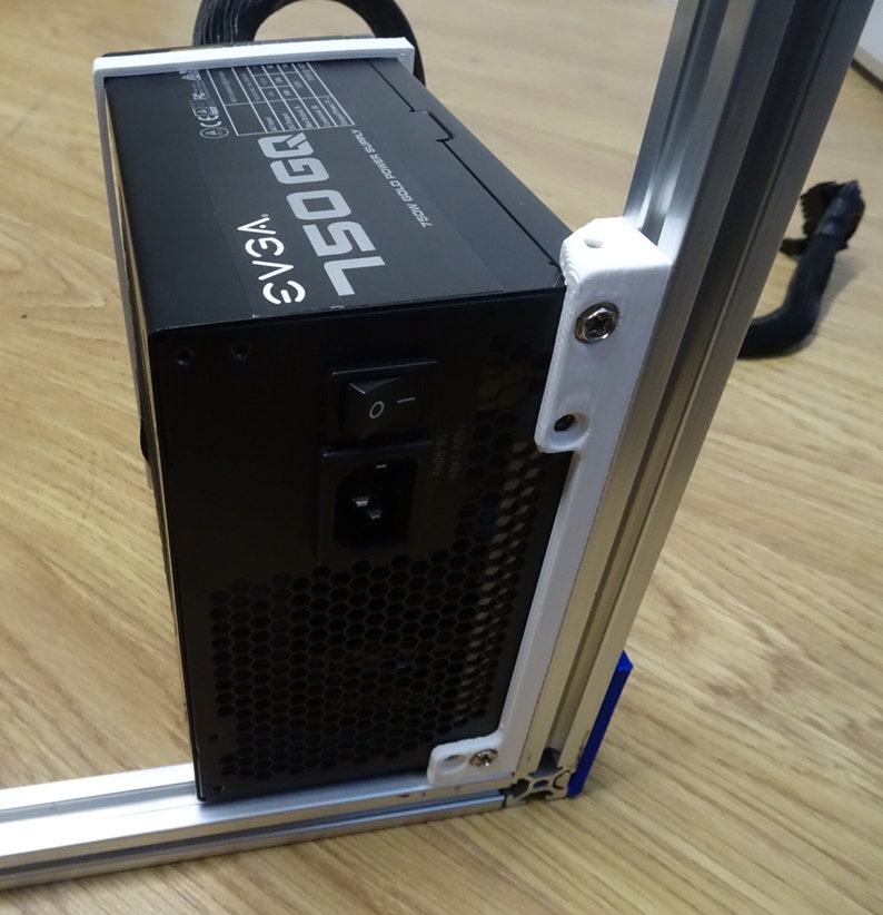 Ripe3d ATX Power Supply Bracket for 2020 Extrude Frame (includes ...