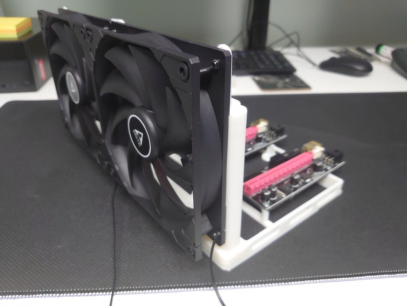 Ripe3d Quad External GPU Graphics Card Stand for DIY Mining Rig, Multi ...