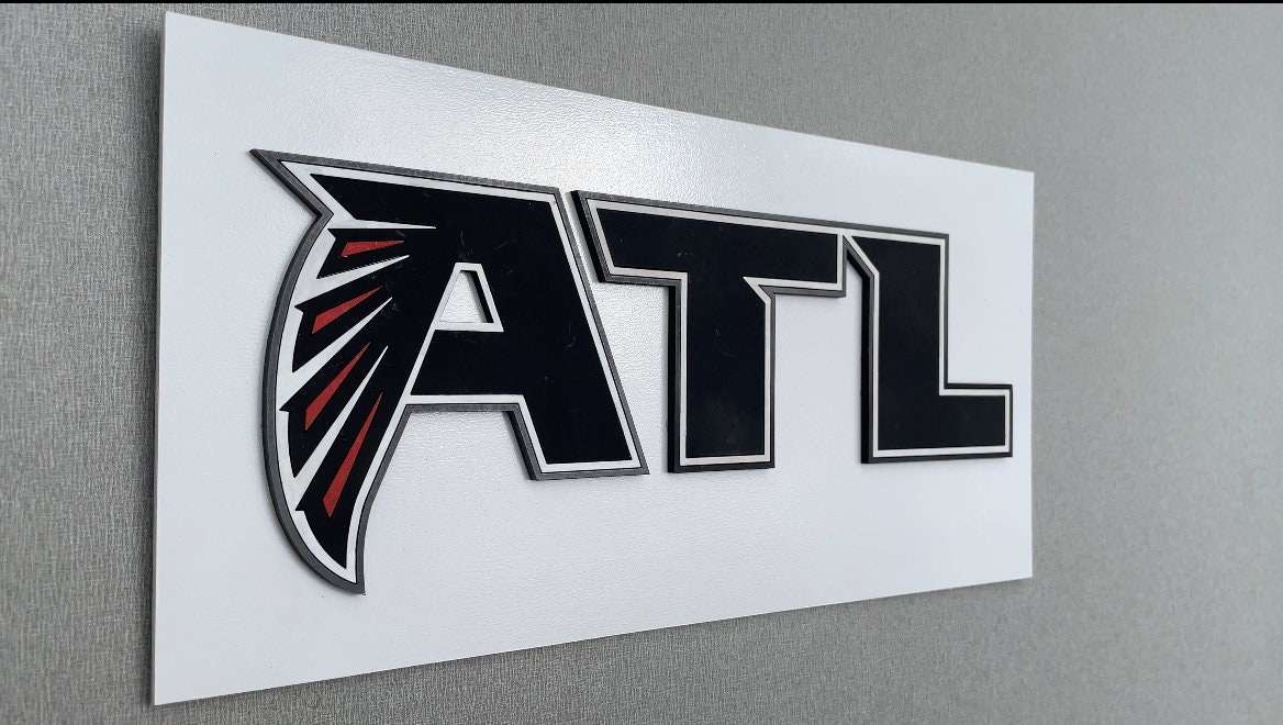 ATL Falcon Wing Sign - Etsy