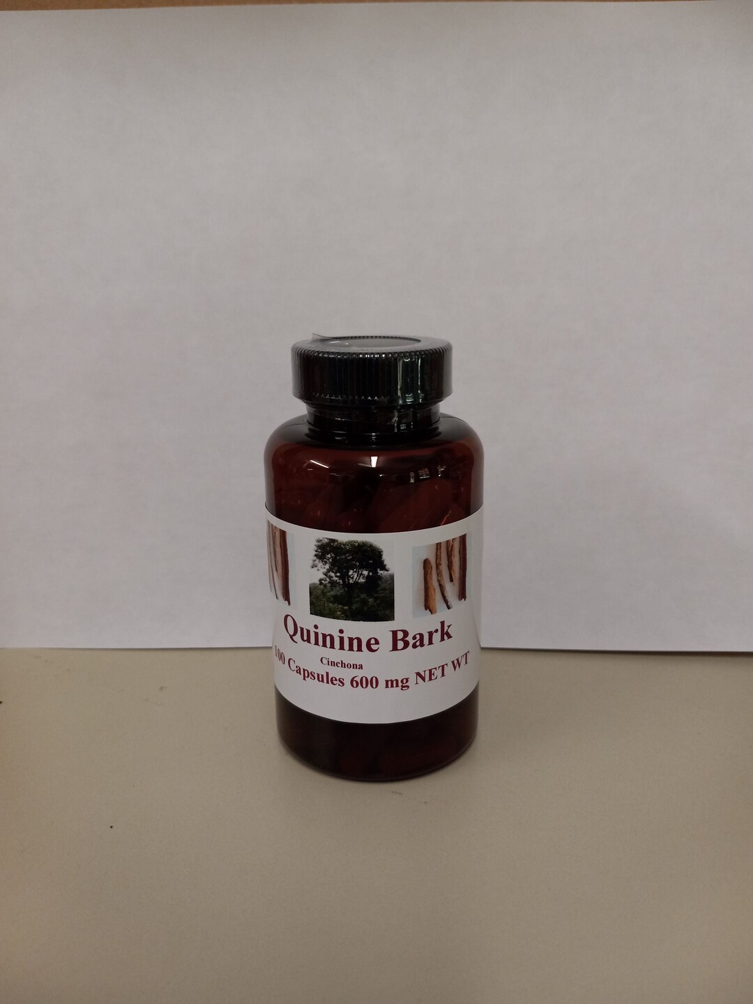 QUININE CINCHONA 100 CAPSULES 600MG Premium Quality - Etsy