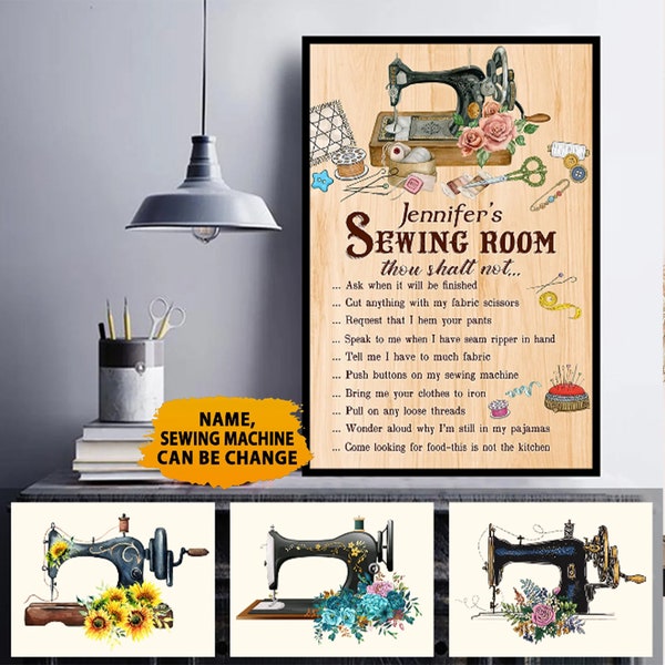 Sewing Poster - Etsy