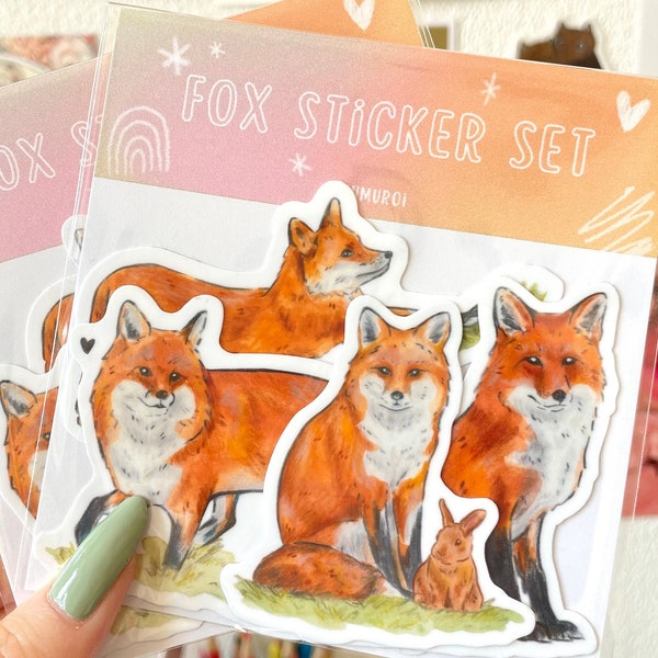 Fox Decal - Etsy