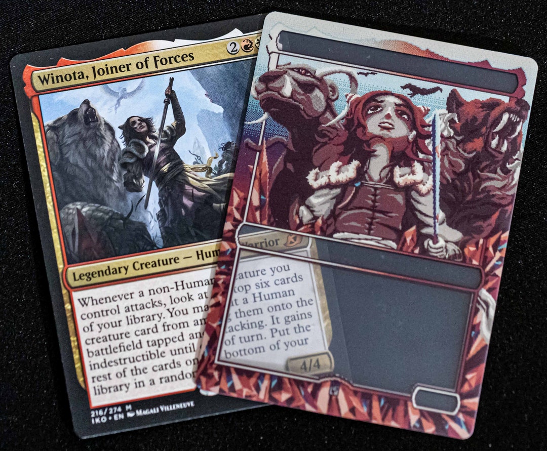 Winota, Joiner of Forces Pixel Art Alternate Art Overlay - Etsy