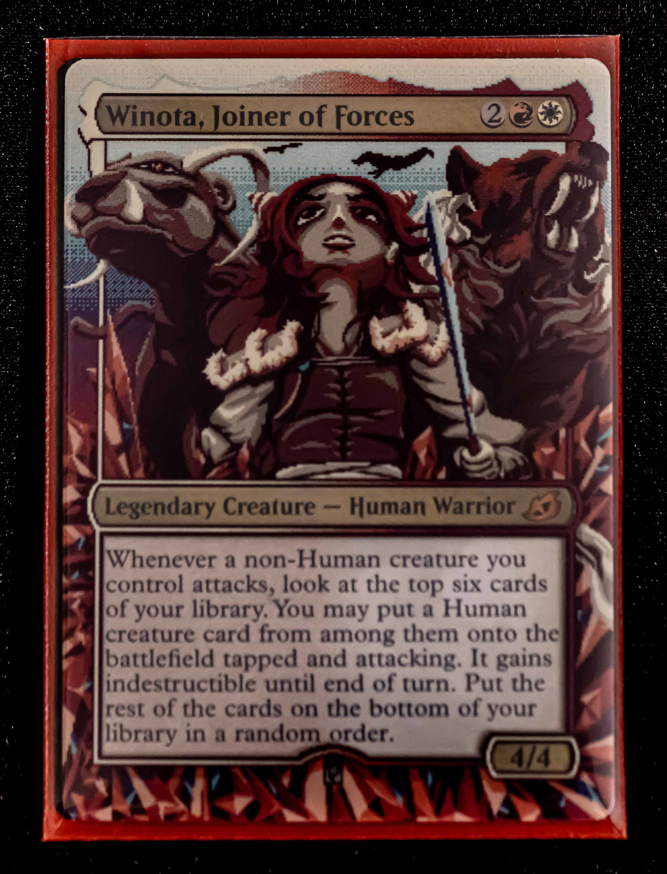 Winota, Joiner of Forces Pixel Art Alternate Art Overlay - Etsy