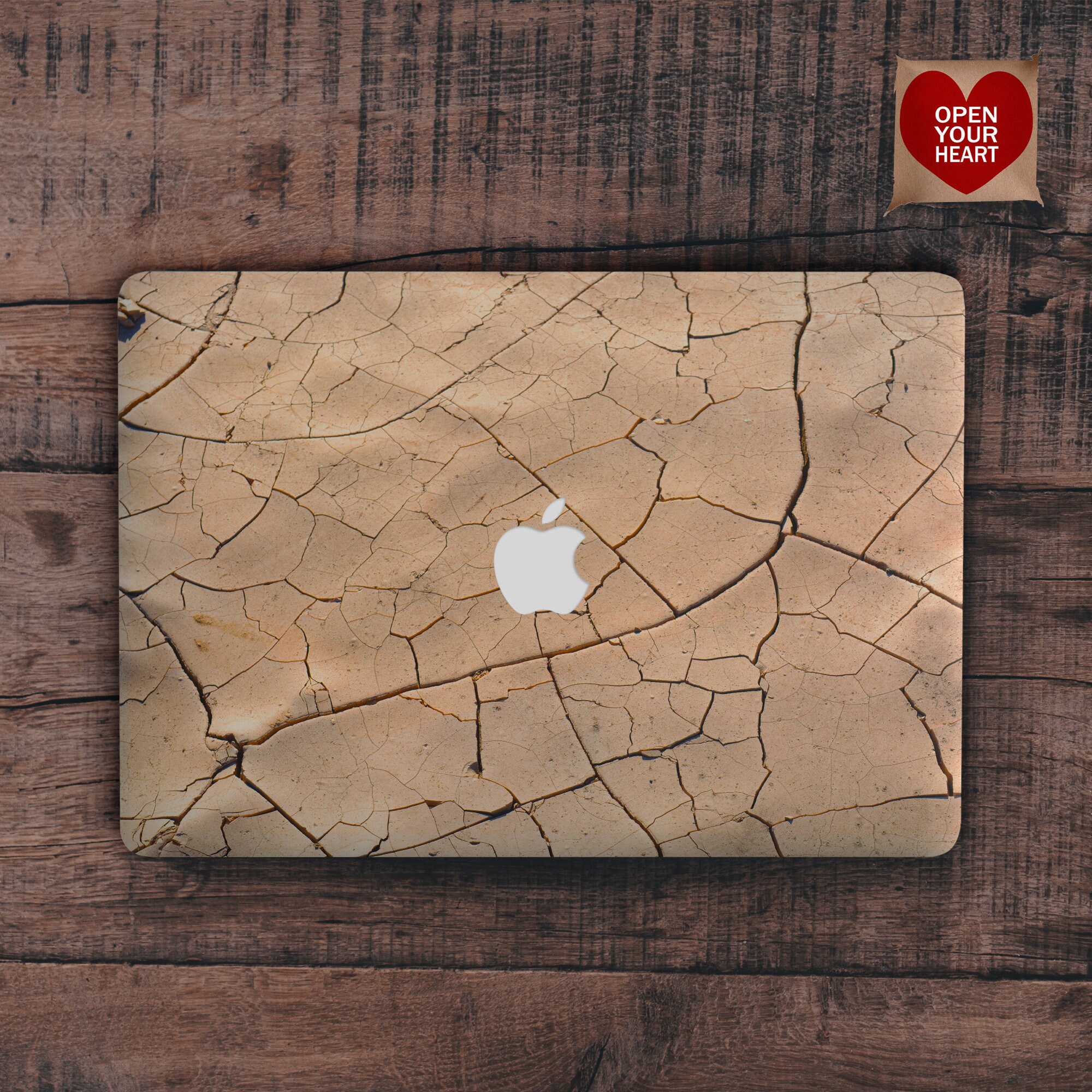 Dry Ground MacBook Hard Case Desert MacBook Skin Case for MacBook Pro ...