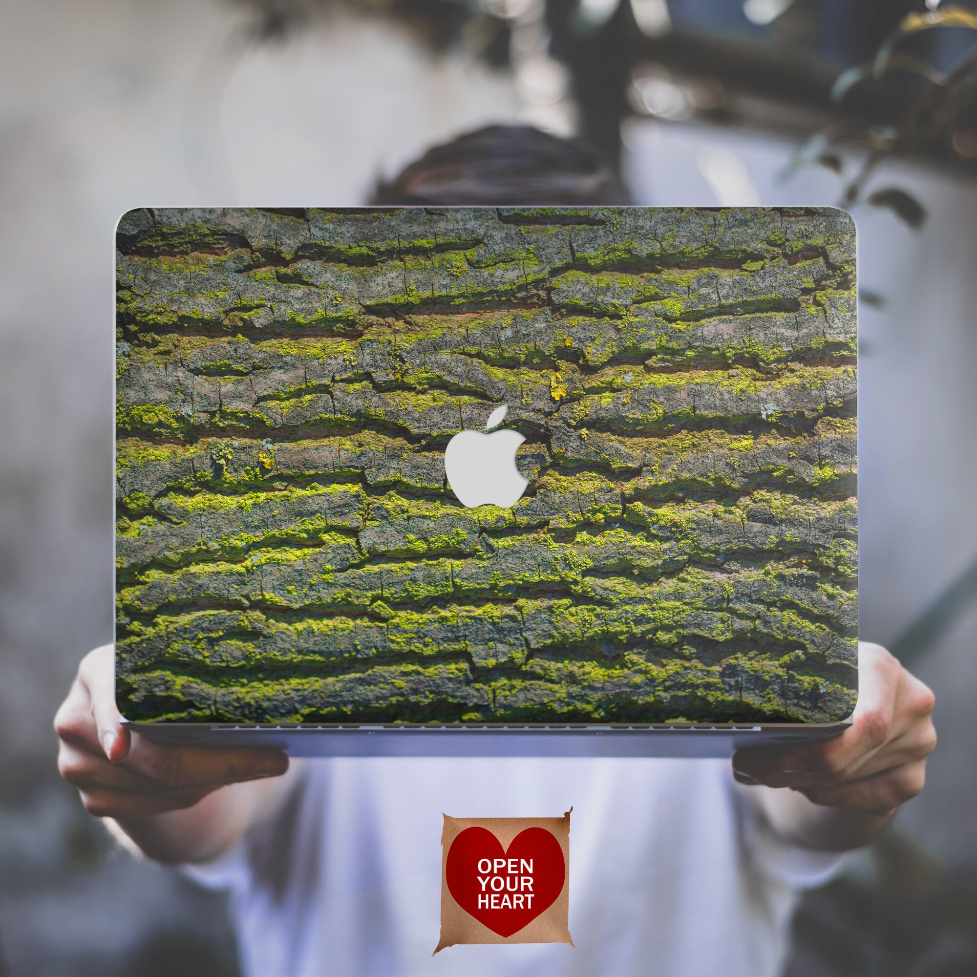 Bark Texture MacBook Case MacBook Case for New Pro Mac Laptop 13 2019 ...