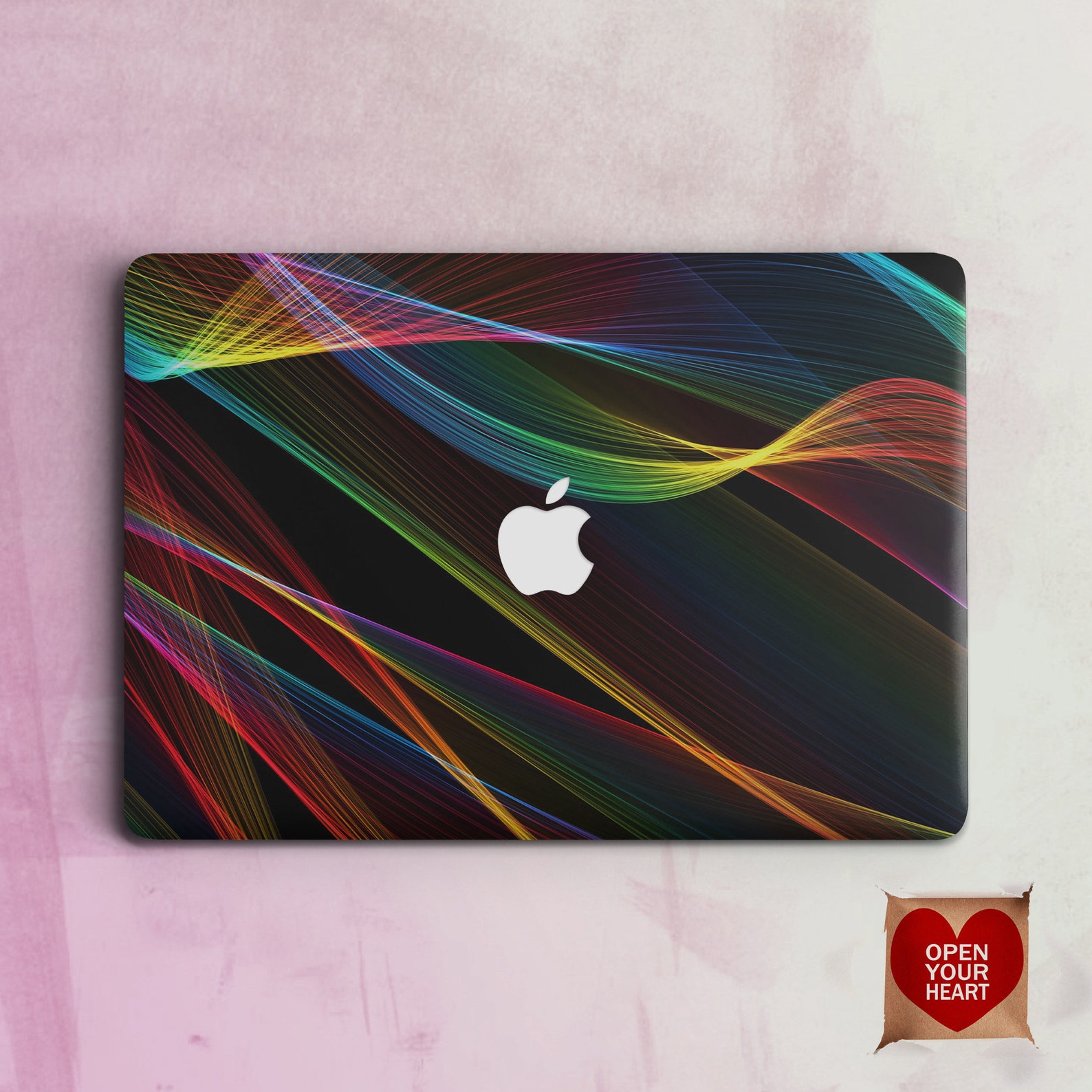 Bright MacBook Pro 15 2019 Case Rainbow MacBook Pro Retina 13 Ribbons ...