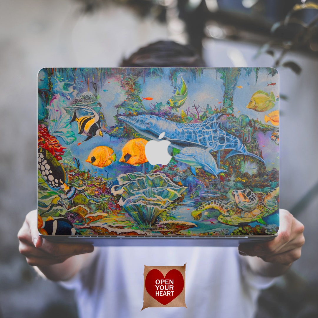 Underwater World MacBook Air 13 Cover Fish MacBook Case MacBook 2018 ...