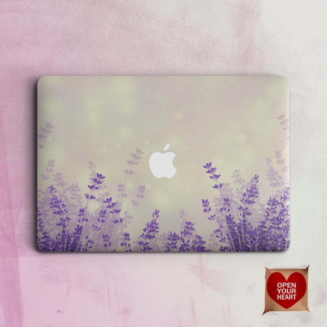 Lavender MacBook Case Violet Flowers MacBook Pro 13 Inch 2018 Air 13 ...