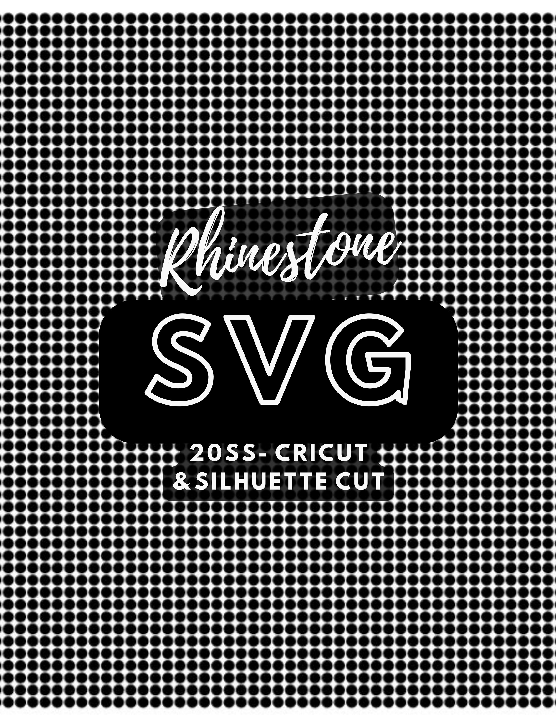 Rhinestone Template Rhinestone Cut File 20ss Cut File Rhinestone ...