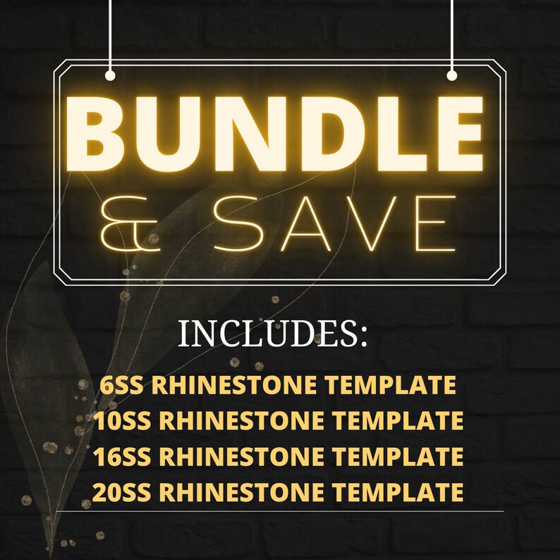 Rhinestone Template Rhinestone Cut File Bundle Cut File Rhinestone ...