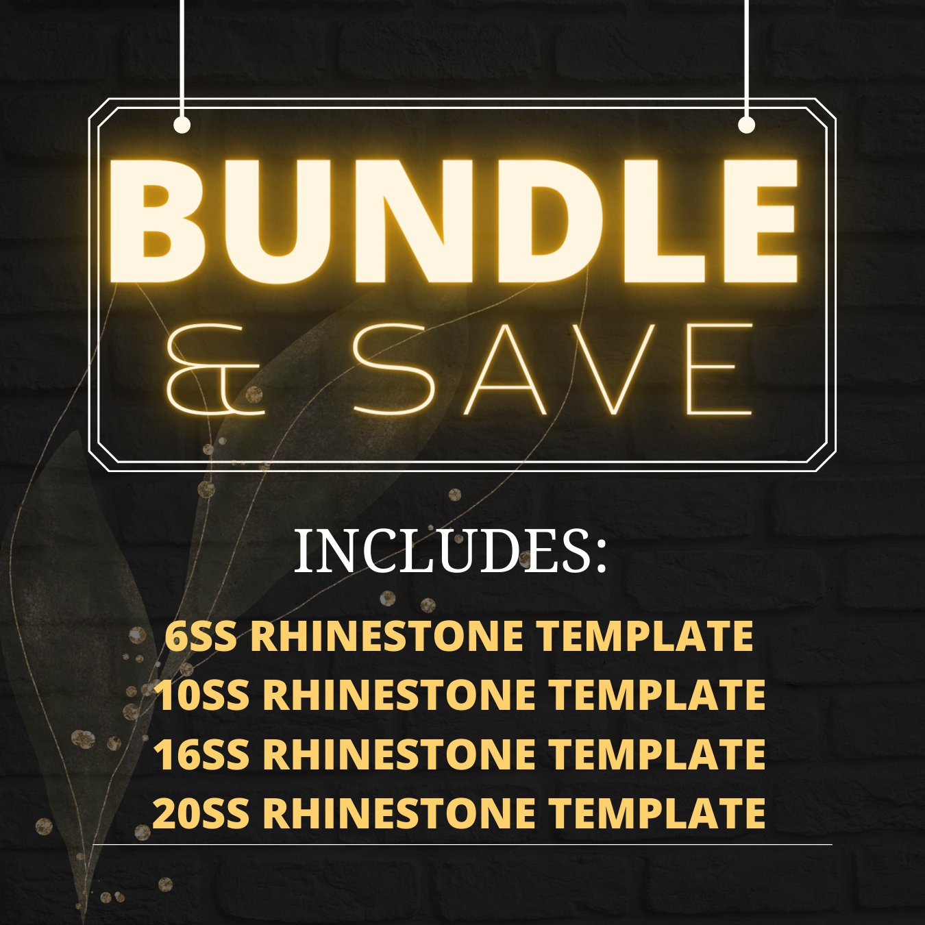 Rhinestone Template Rhinestone Cut File Bundle Cut File Rhinestone ...